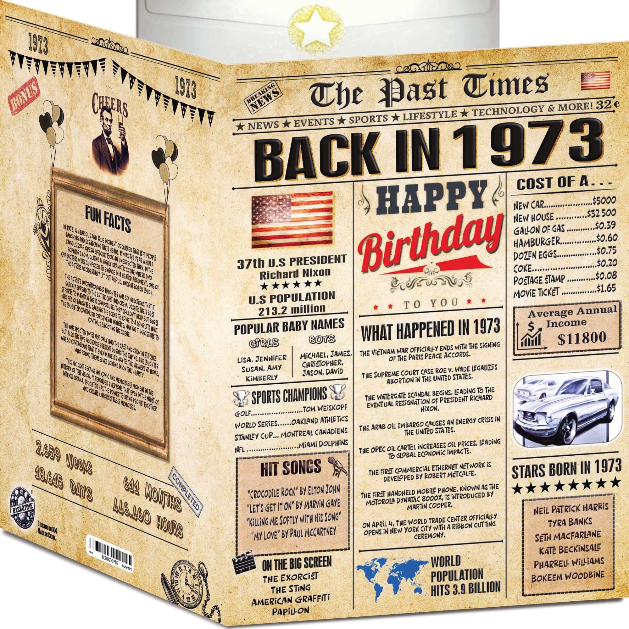 Amazon.com : OJsensai Funny 51st Birthday Card For Best Friends ...