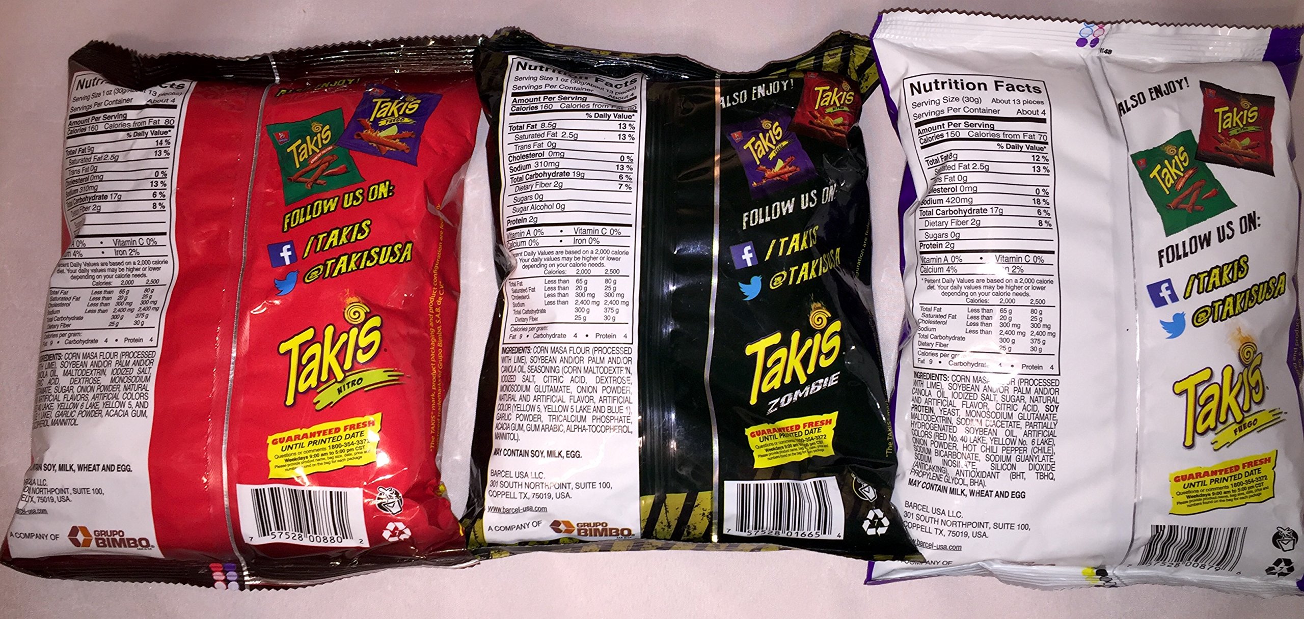 Takis 3 Pack Set 1 Nitro Flavor 1 Zombie Flavor | Desertcart Sri Lanka