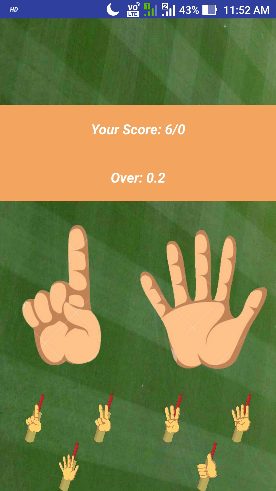 Hand Cricket Battle - App on Amazon Appstore