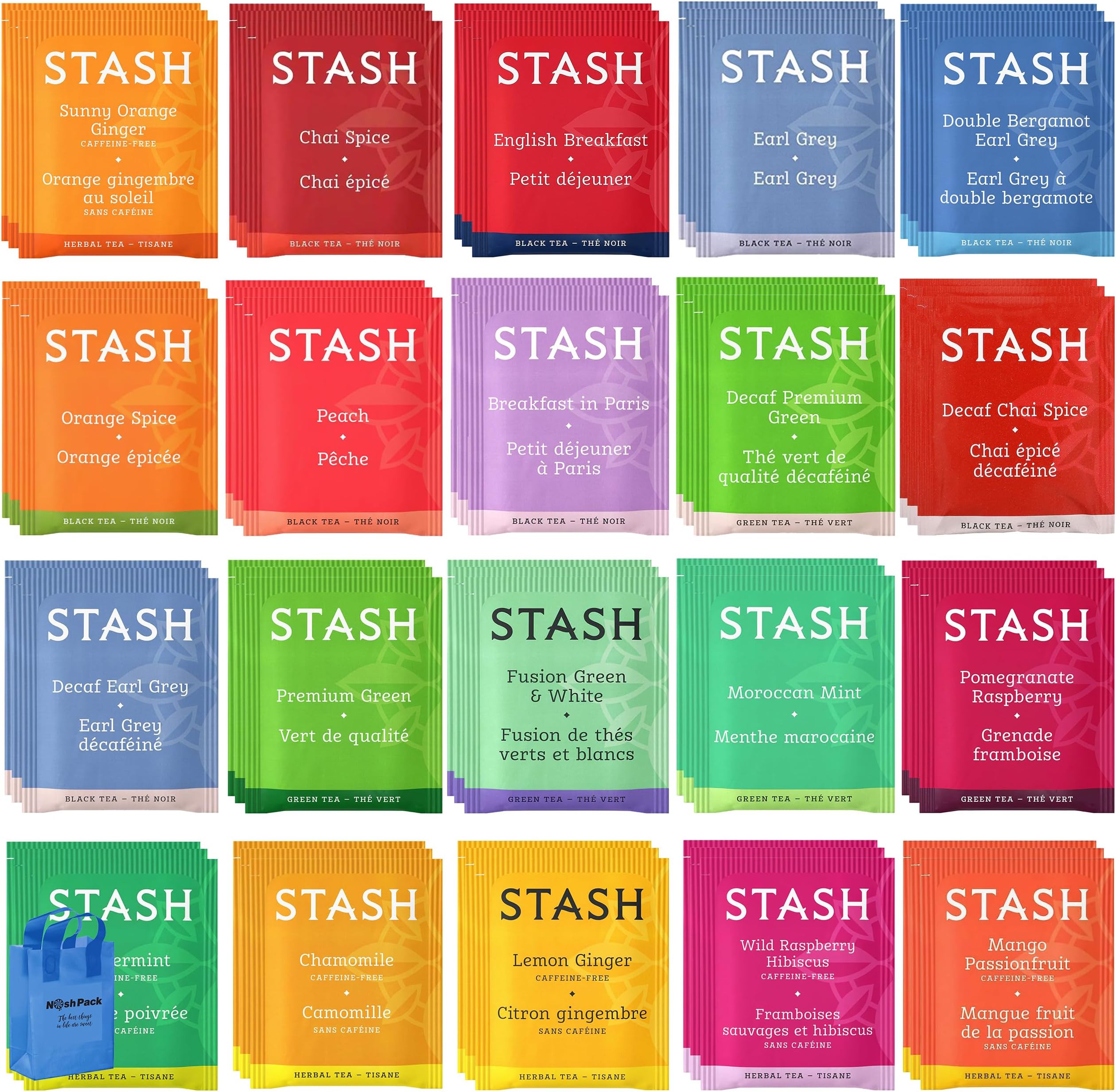 Amazon.com : Stash Tea English Breakfast Tea, 20 ct, 2 pk : Grocery ...