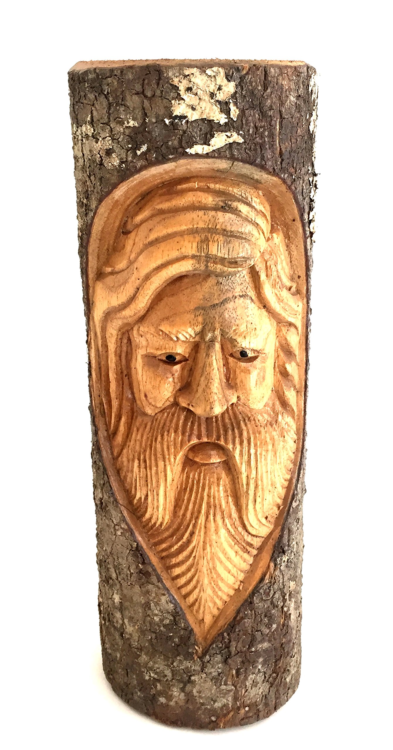 Mystical Wizard Wood Carvings Kurth Works Master Hand Carved Custom