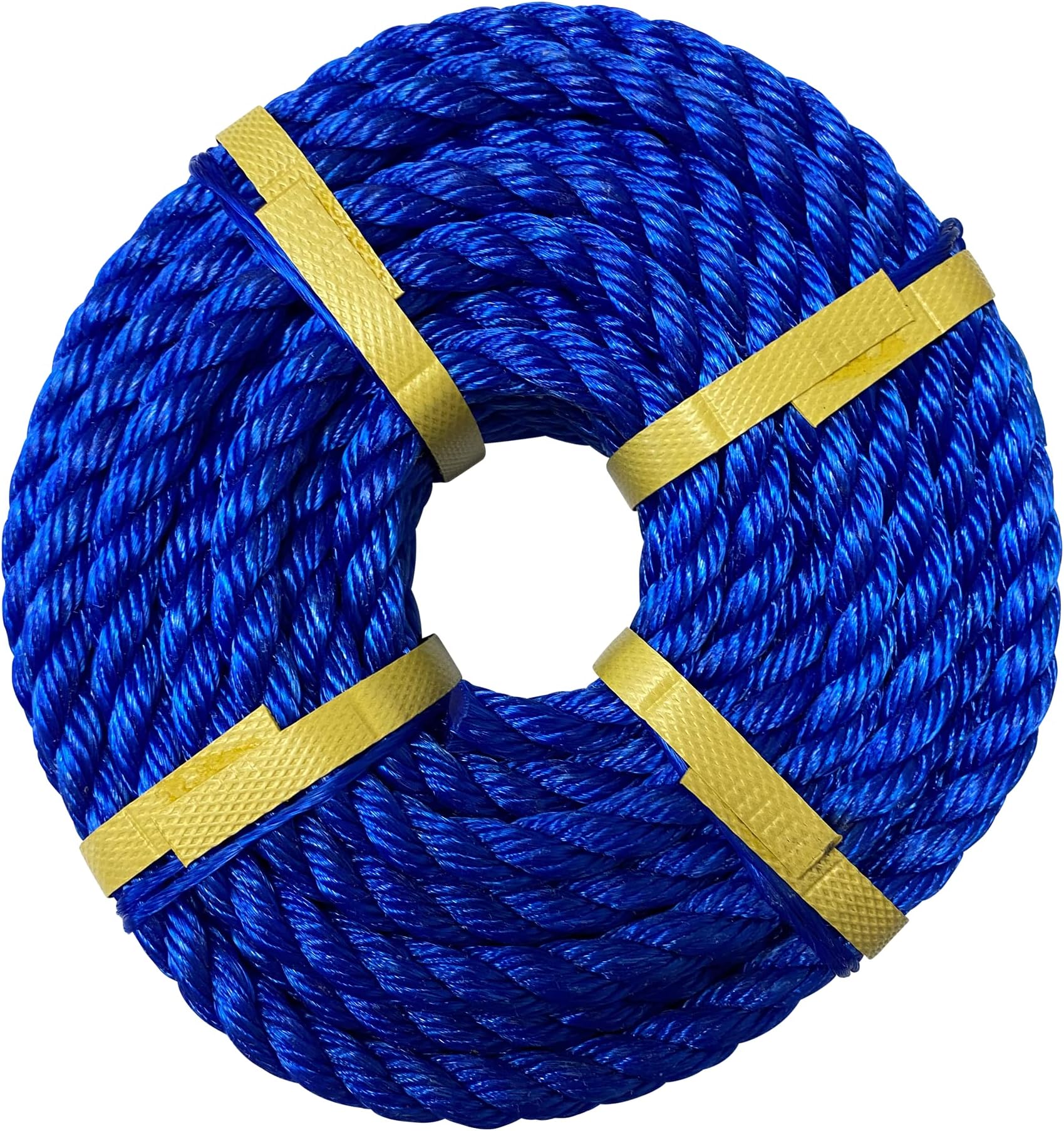 Faithfull FAIRW6020H White Braided Poly Rope 6mm Dia x 20M 60kg Max ...