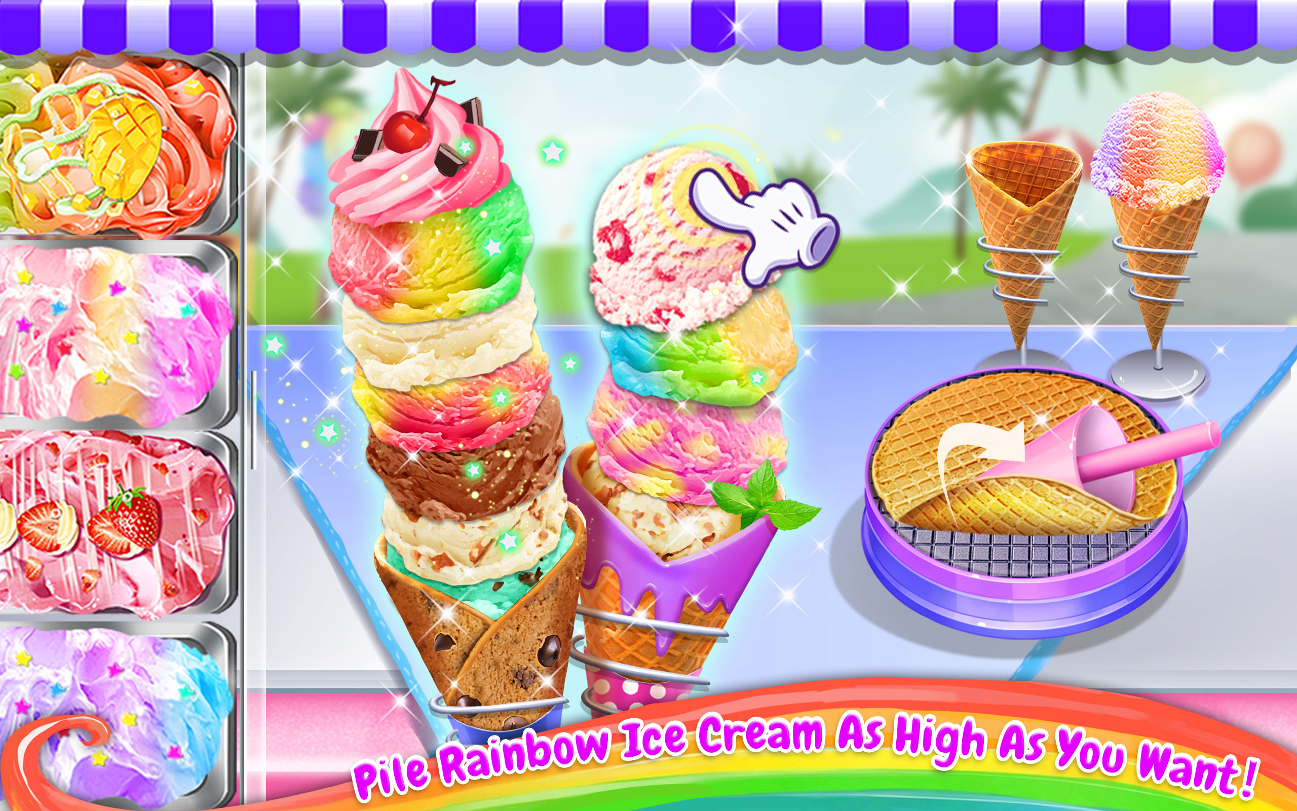 Summer Rainbow Frozen Foods! - App on Amazon Appstore