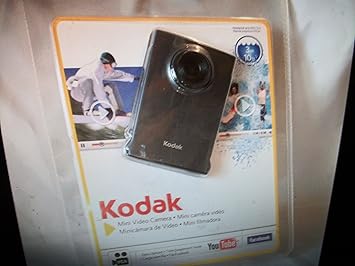 Amazon.com : Kodak Mini Video Camera with SD Card (Grey) : Flash Memory ...
