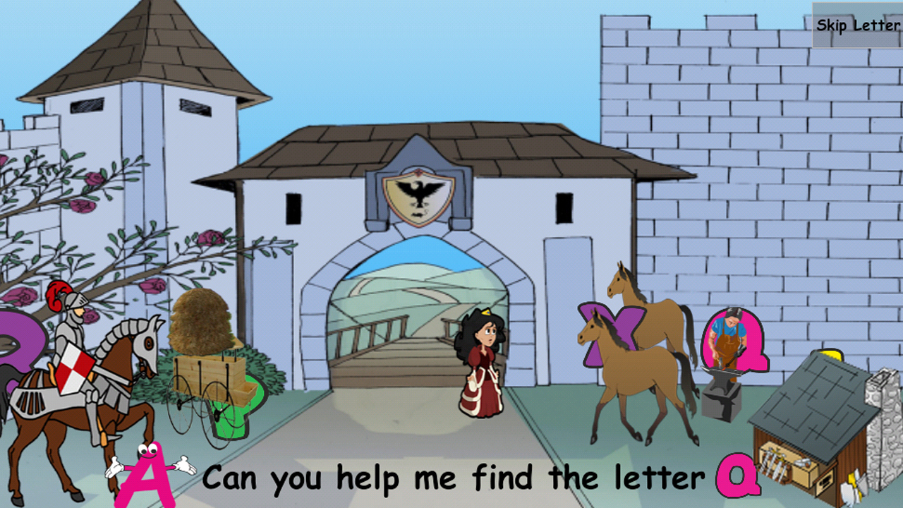 Learning the ABC's Hide and Seek. With Fun keyboard learning game - App ...