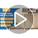 Amazon.com: Clear Wall Protector Contact Paper, Self Adhesive Removable ...