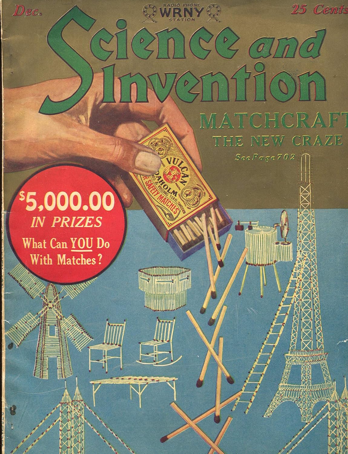 Science and Invention Magazine for December 1925: Amazon.com: Books