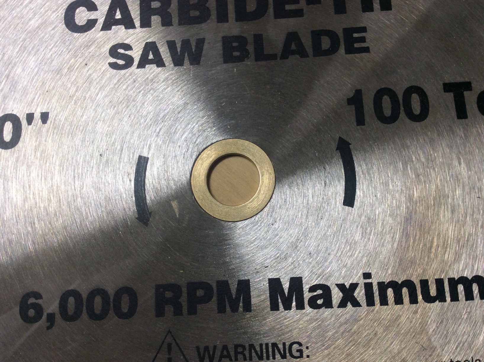 SHDIATOOL 7/8-Inch to 5/8-Inch Saw Blade 1.0mm-1.2mm Thickness Bushing ...