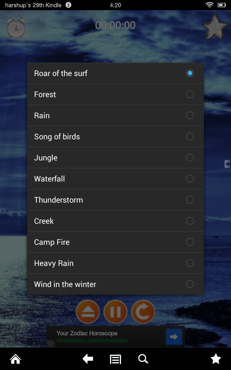 Nature Sounds - App on Amazon Appstore