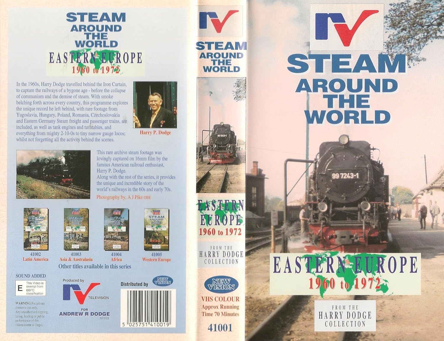 Steam Around the World-E.Europe [VHS] : Amazon.de: Elektronik & Foto
