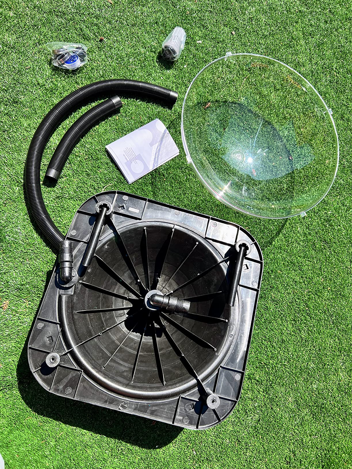 $25/mo - Finance Goplus Solar Dome Swimming Pool Heater Above Ground ...