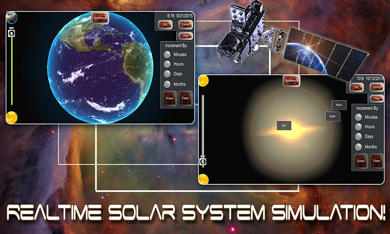 Living Solar System 3D - Live Earth Moon and Sun - App on Amazon Appstore