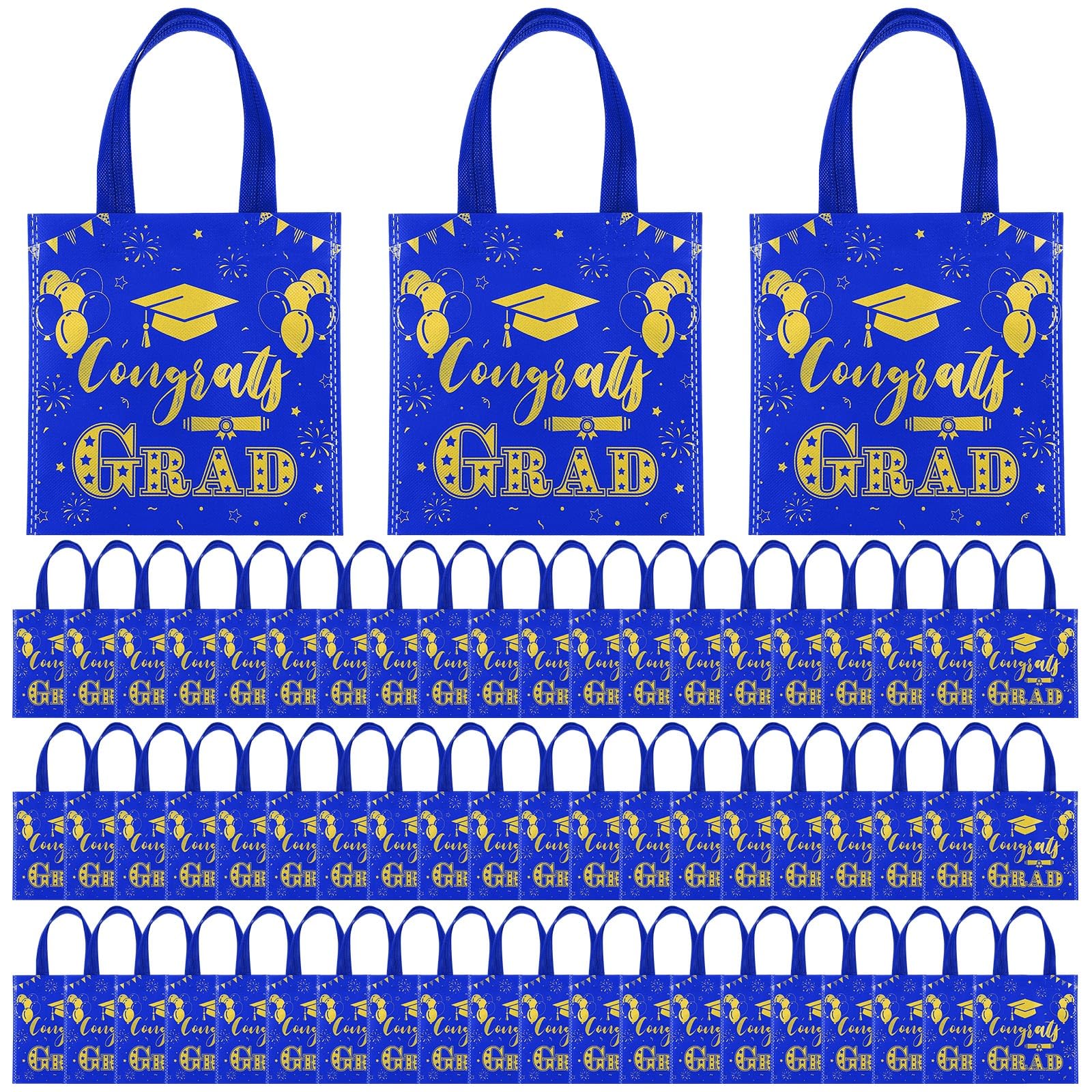 Amazon.com: SilTriangle 50 Pcs 2024 Non Woven Fabrics Graduation Gift ...