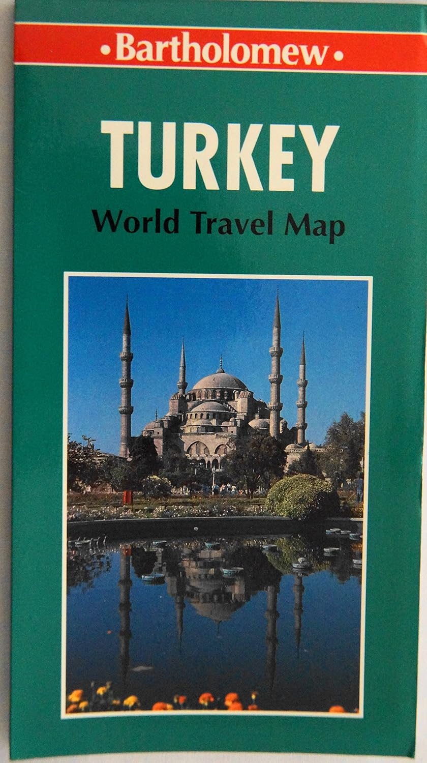 World Travel Map: Turkey: Bartholomew: 9780702825880: Amazon.com: Books