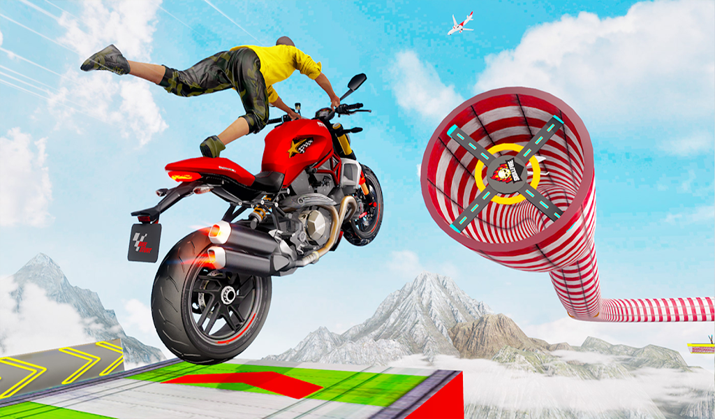 Mega Ramp Bike Stunt Master 3D GT Racing : Bike Games:Amazon.com ...