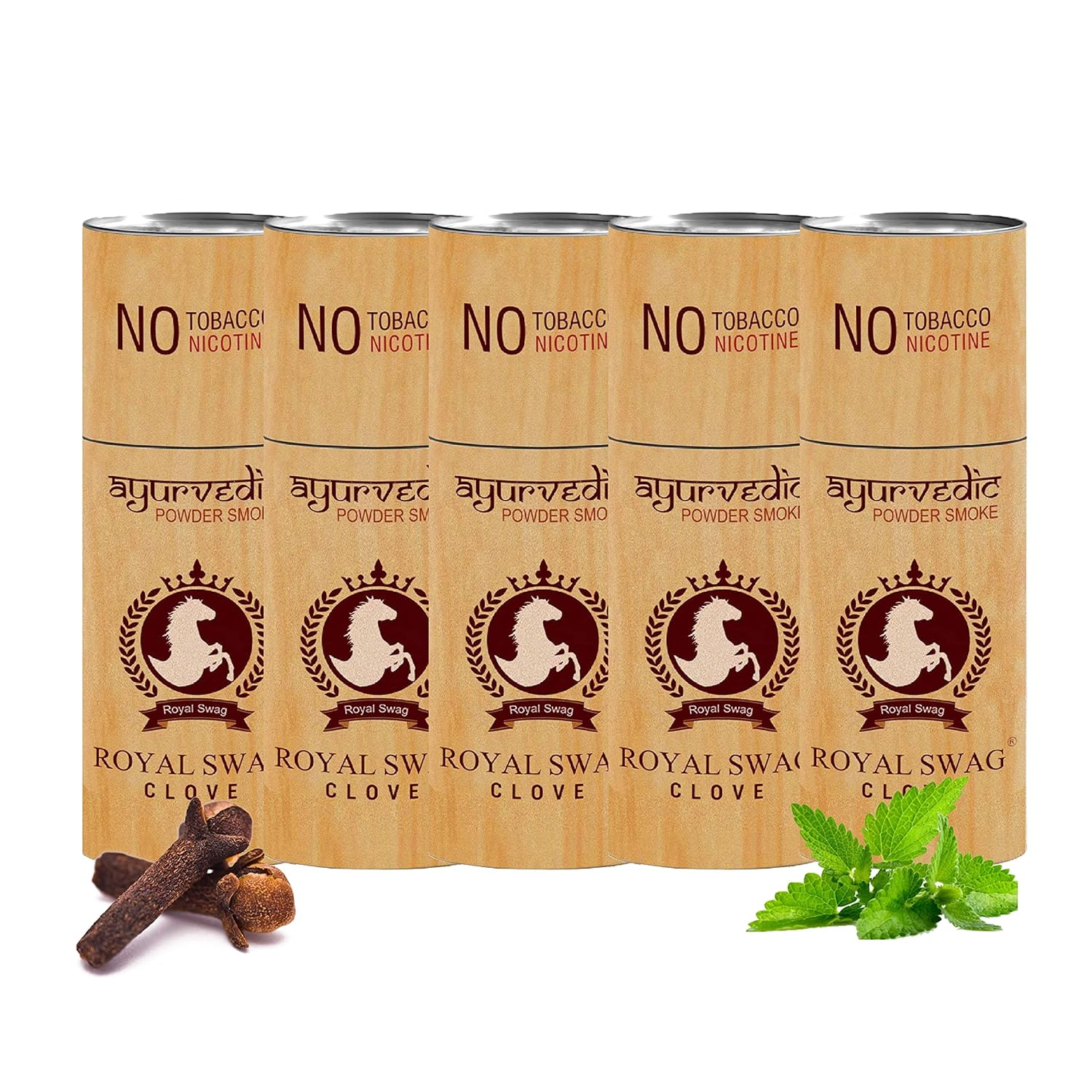 Buy ROYAL SWAG Ayurvedic Herbal Nicotine Free Cigarettes(100% Tobacco ...