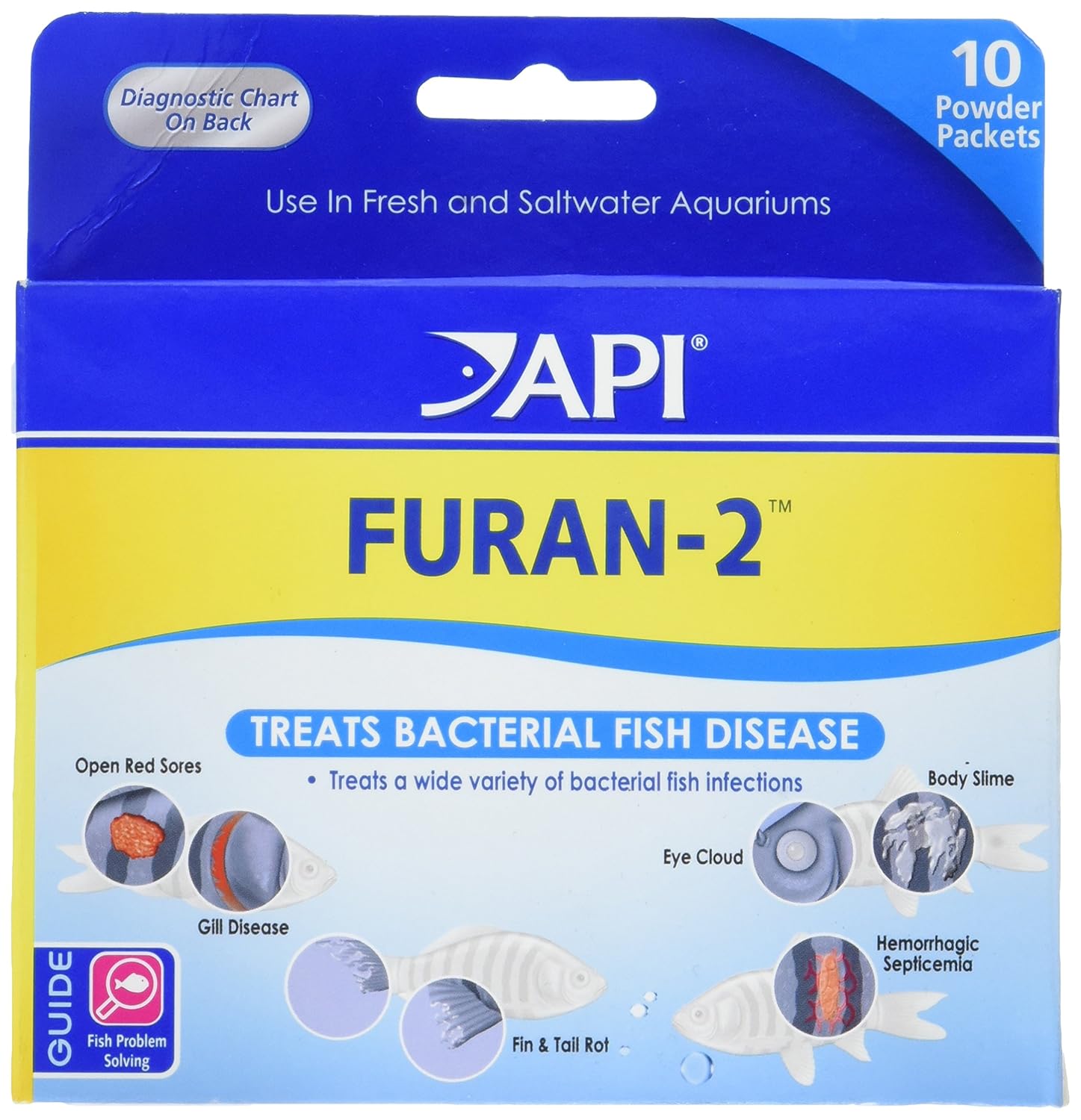 Mars Fishcare North America Fish and Aquatic Supplies Furan - 2 Powder ...