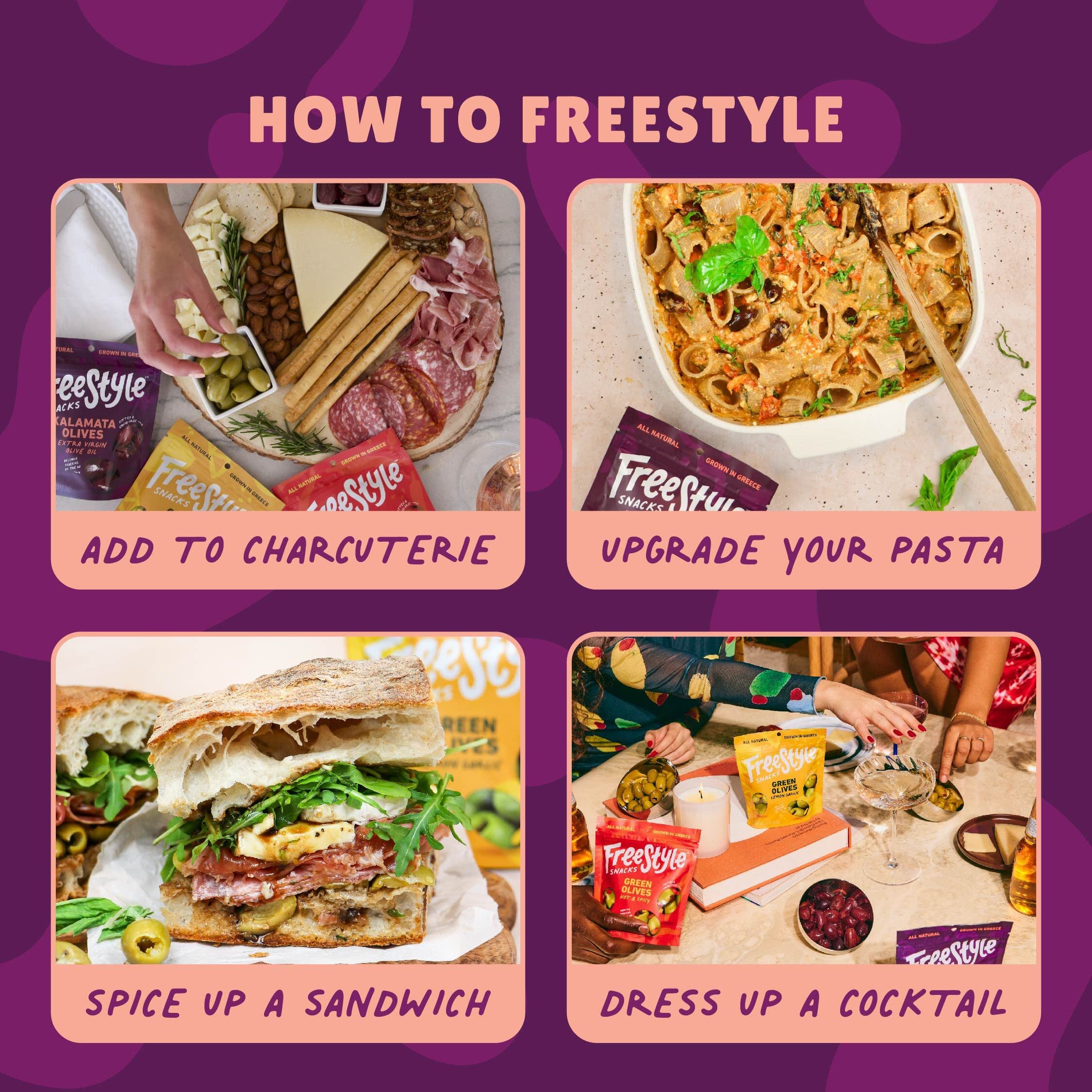 Snapklik.com : Freestyle Snacks, Olive Snack Packs - As Seen On Shark ...