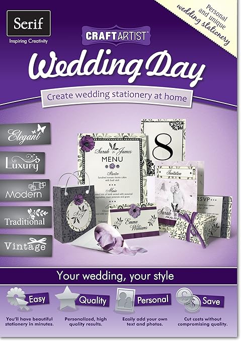 Amazon.com: Serif CraftArtist Wedding Day