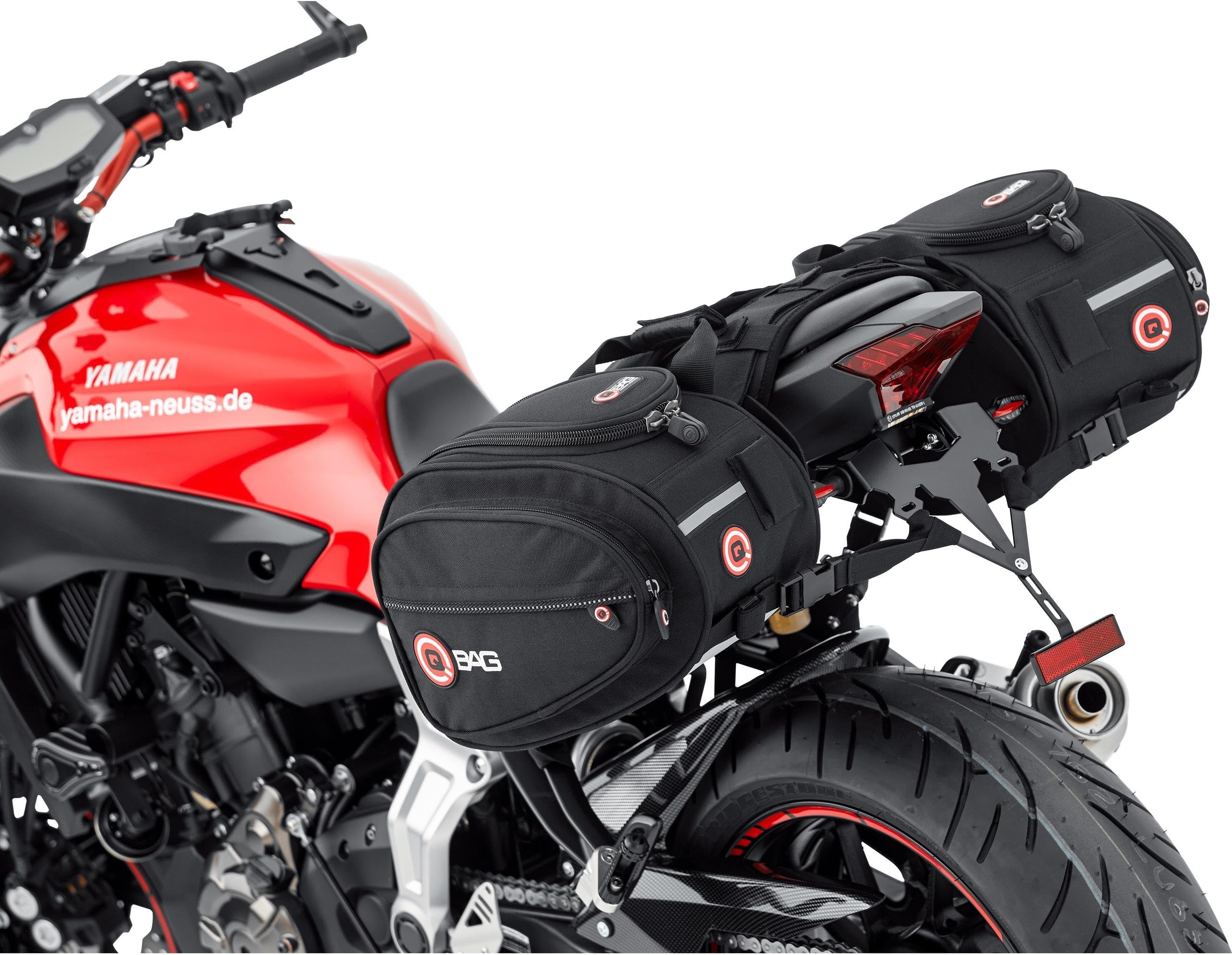QBag 1 Pair of Motorcycle Pannier Bags Saddlebags Motorcycle Luggage ...