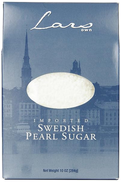 Amazon.com: Lars' Own Swedish Pearl Sugar, 10 Ounce : Grocery & Gourmet ...