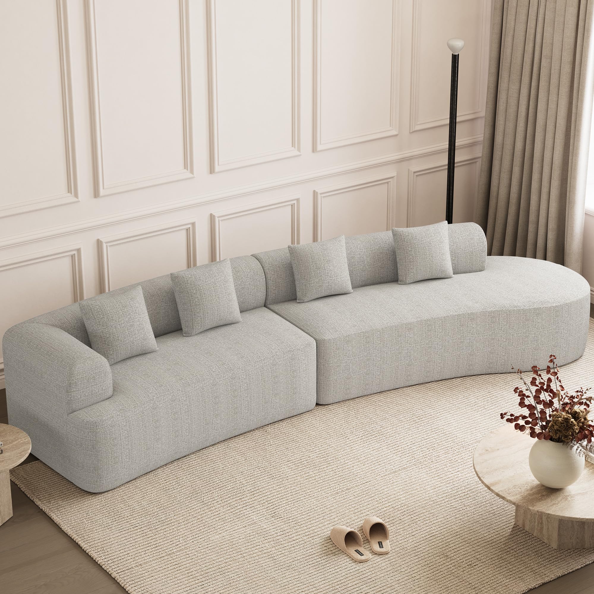 11 Best Couches For Tall People | Legroom Solved