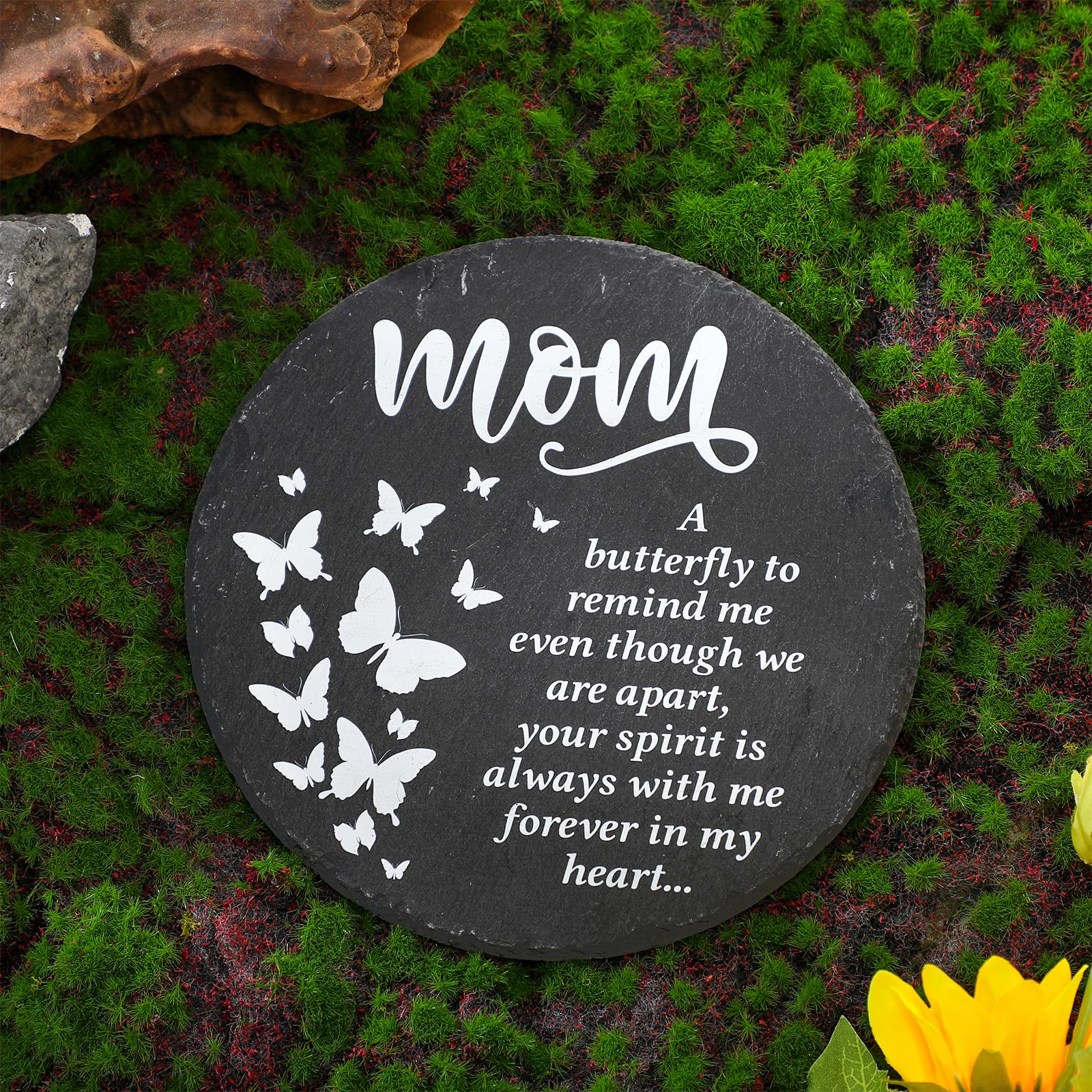 Amazon.com: Landical Memorial Stones for Loved Ones Outside Memorial ...