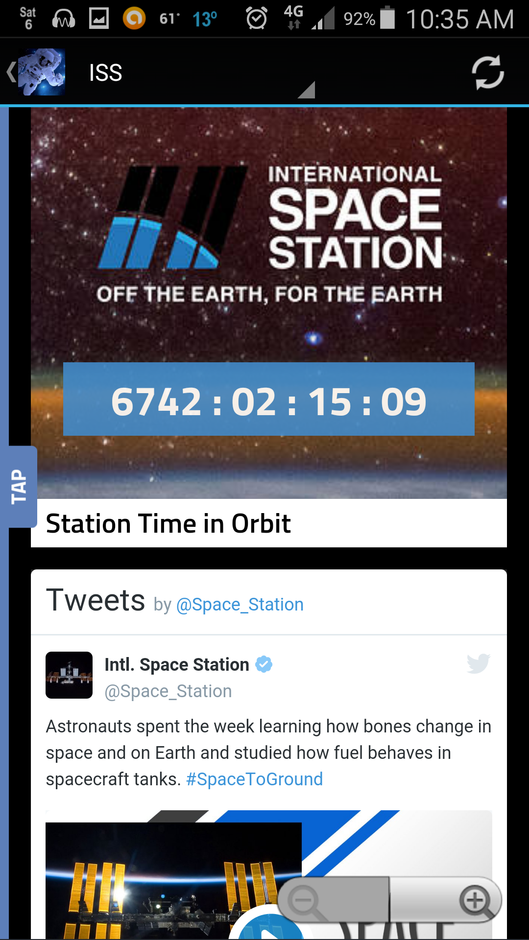 ISS Info App:Amazon.com:Appstore for Android