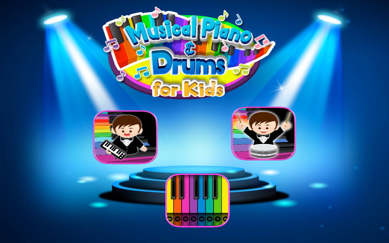 Kids Piano & Drums - Musical Band & Rock Games FREE - App on the Amazon ...