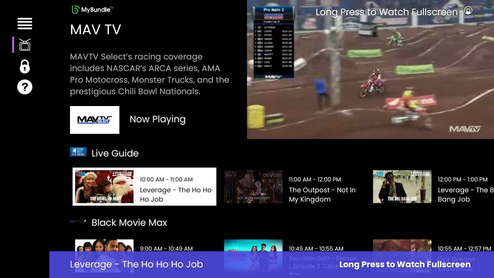 MyBundle Free TV - App on Amazon Appstore
