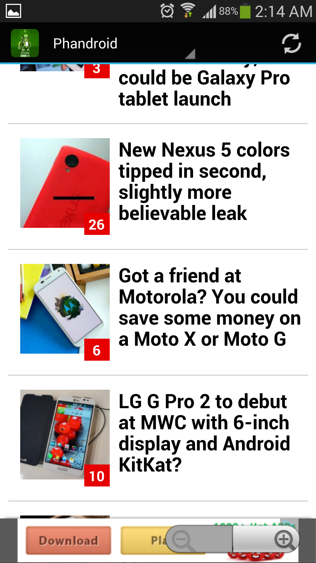 Android News - App on Amazon Appstore