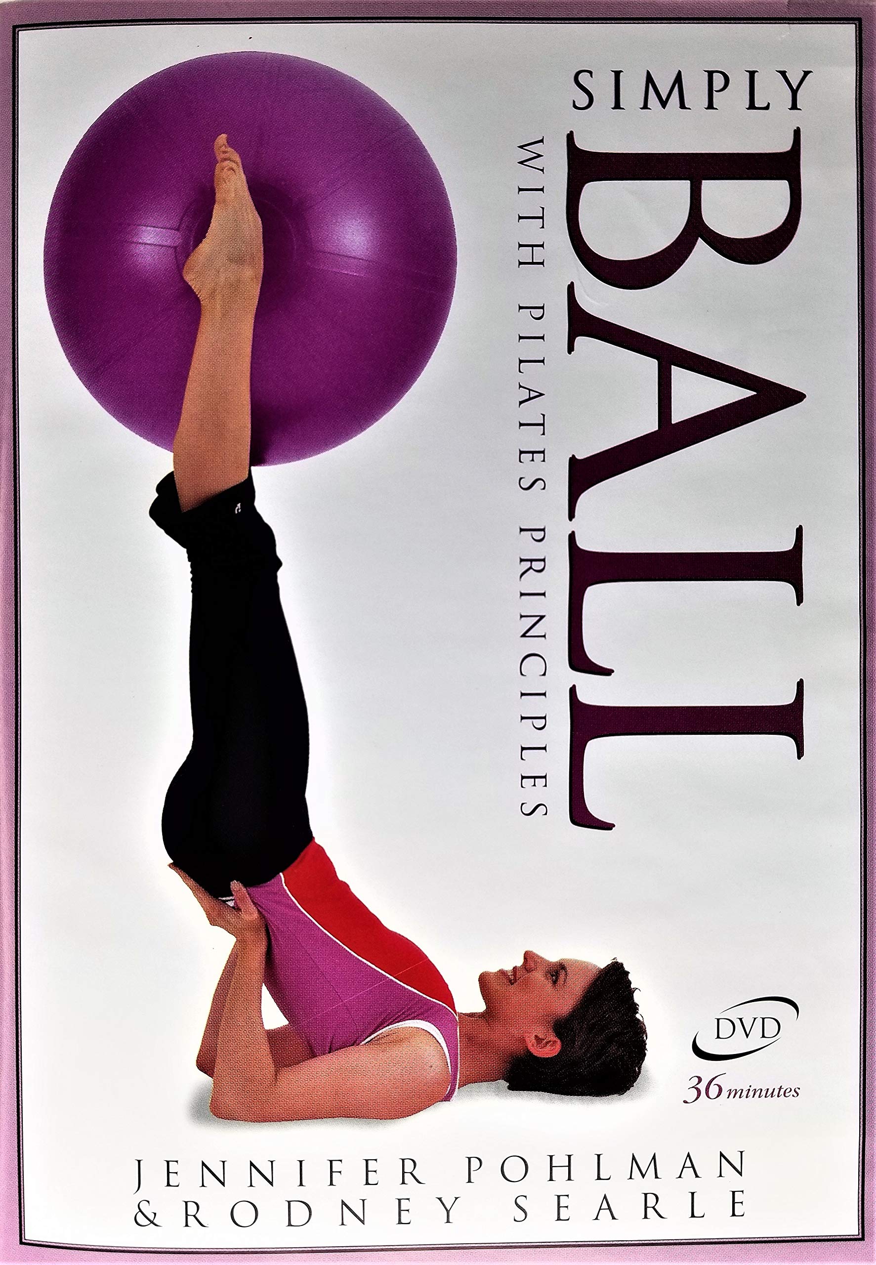 Simply Ball with Pilates Principles (Dvd): Jennifer Pohlman: Books ...