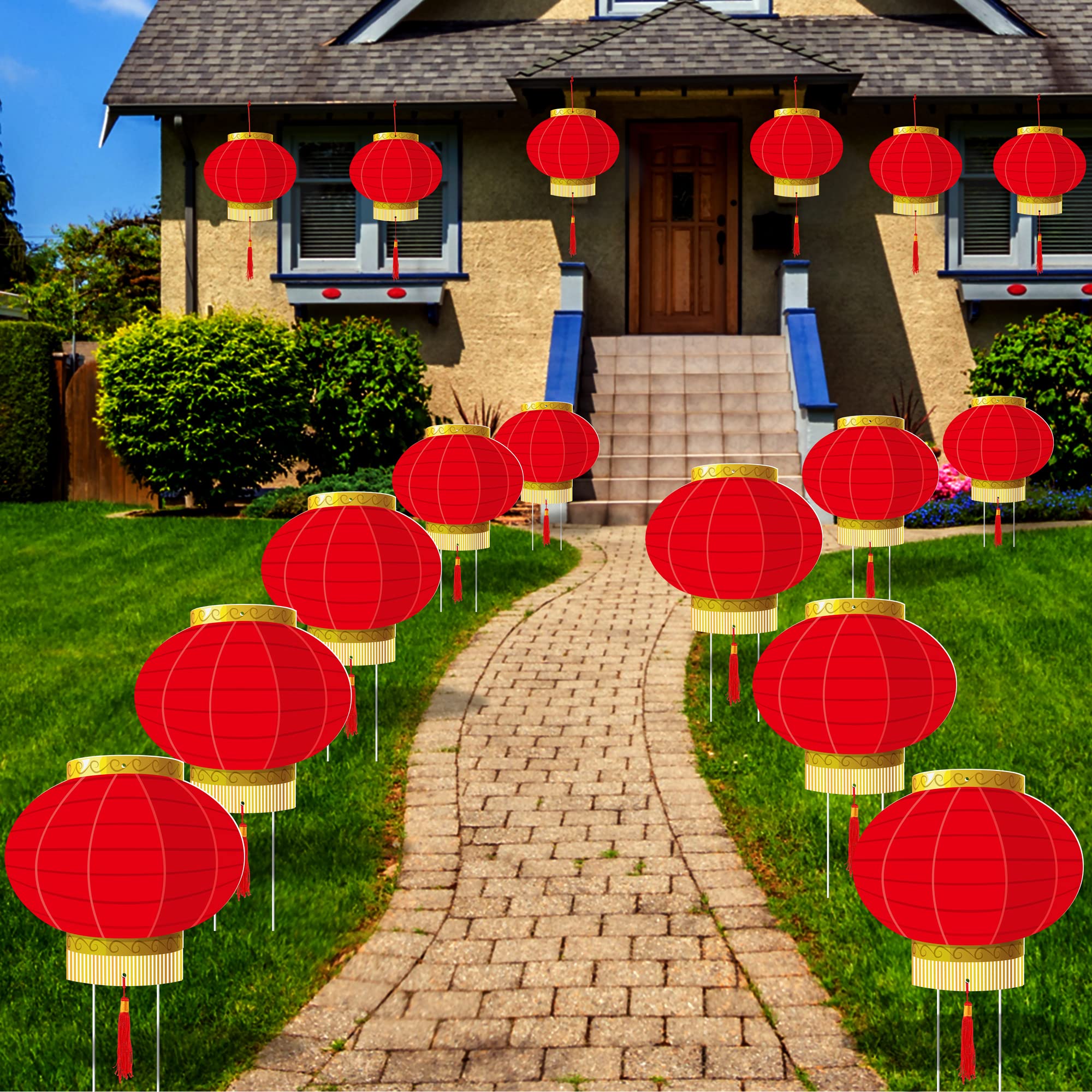 Chinese Yard Decorations Asian Garden Decor Etsy