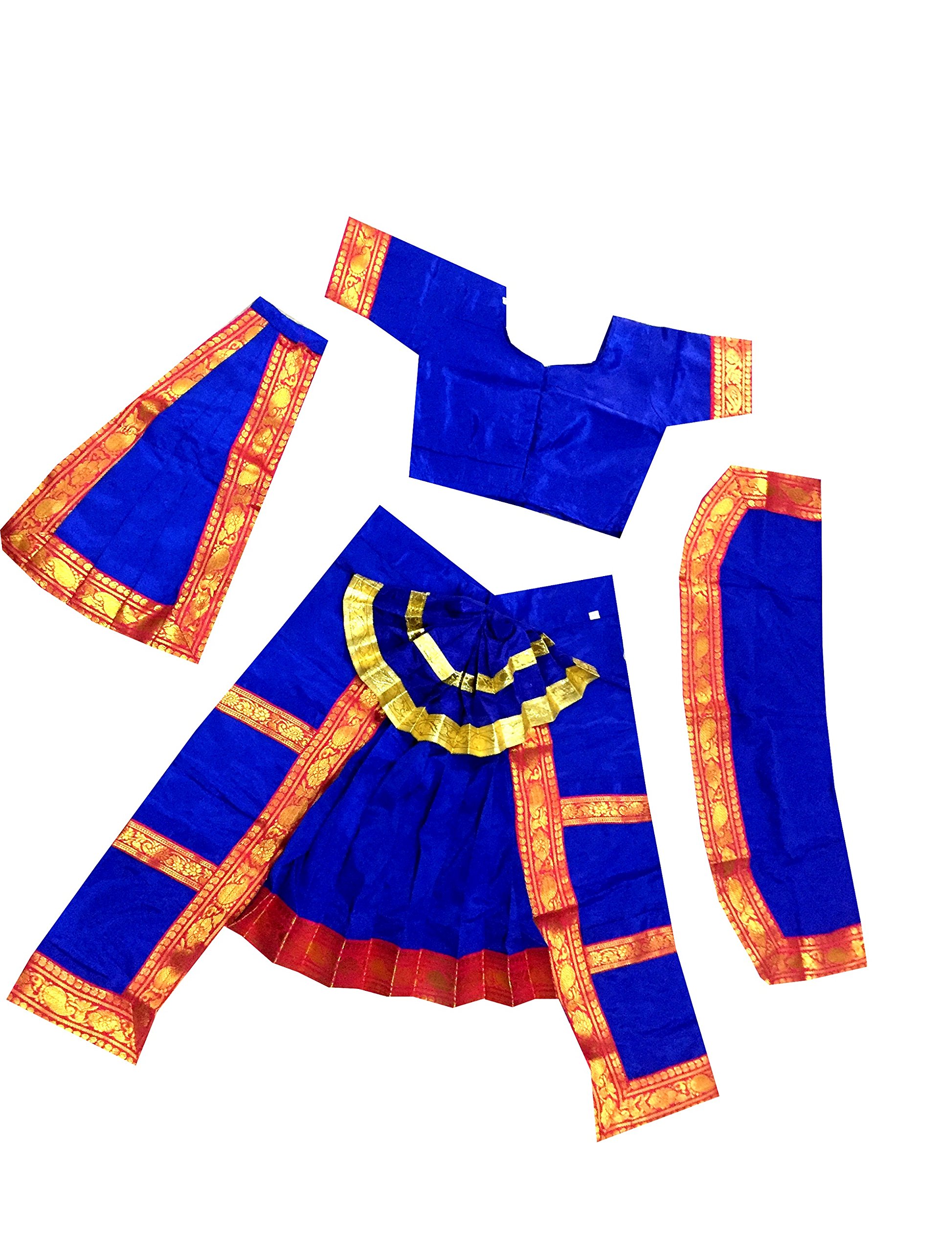 Buy Fancy Steps Original Double Fan Classical Bharatnatyam ...