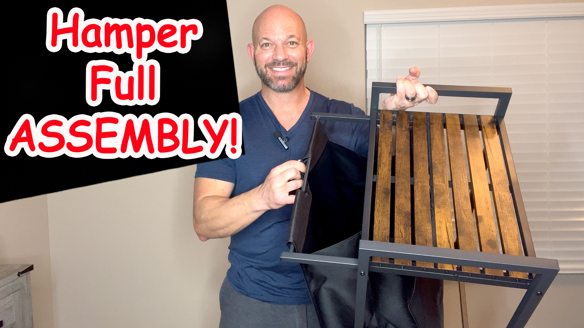 Watch VASAGLE Laundry Hamper ASSEMBLY! on Amazon Live