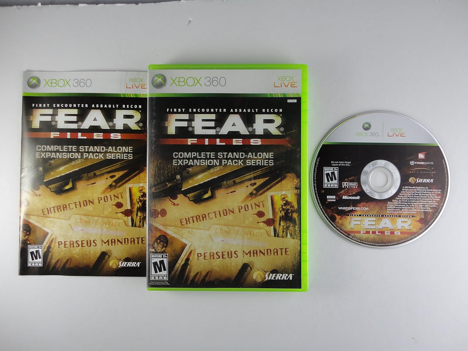 Buy F.E.A.R. Files (Xbox 360) Online at Low Prices in India | Warner ...