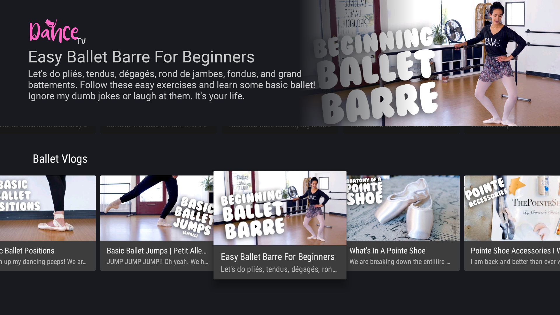 Dance TV 101 - App on Amazon Appstore