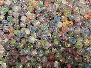 MVS Wholesale 30 Small Multicolour Plastic Sphere Toy Capsules ...