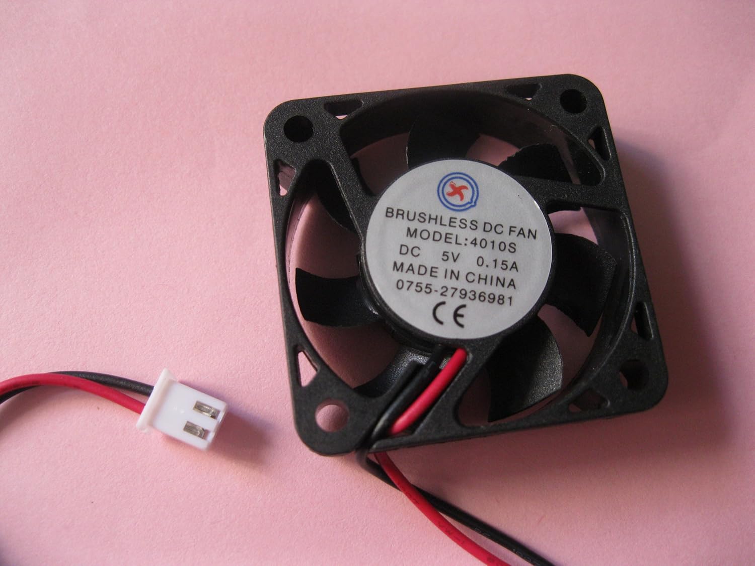 Amazon.com: 120 pcs Brushless DC Cooling Fan 5V 4010S 7 Blades 2 Wire 40x40x10mm Sleeve-Bearing ...