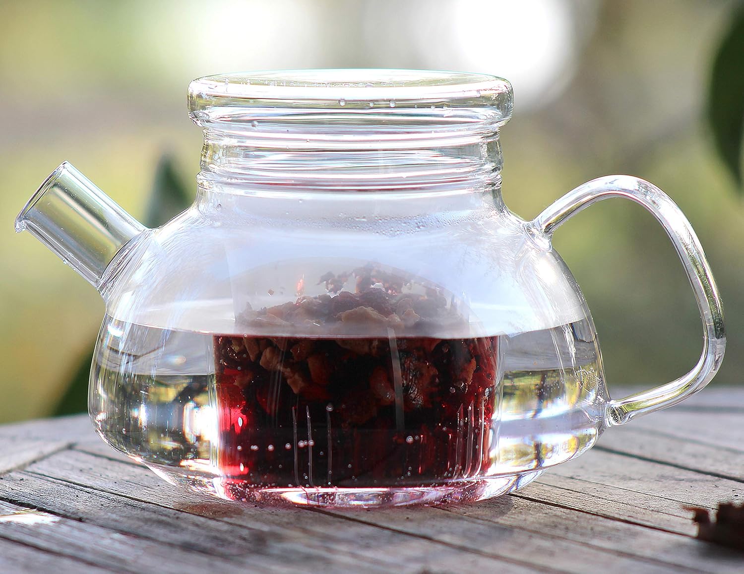 Tea Pot teapot Tea Tea with Glass Strainer Borosilicate Glass 800ml ...
