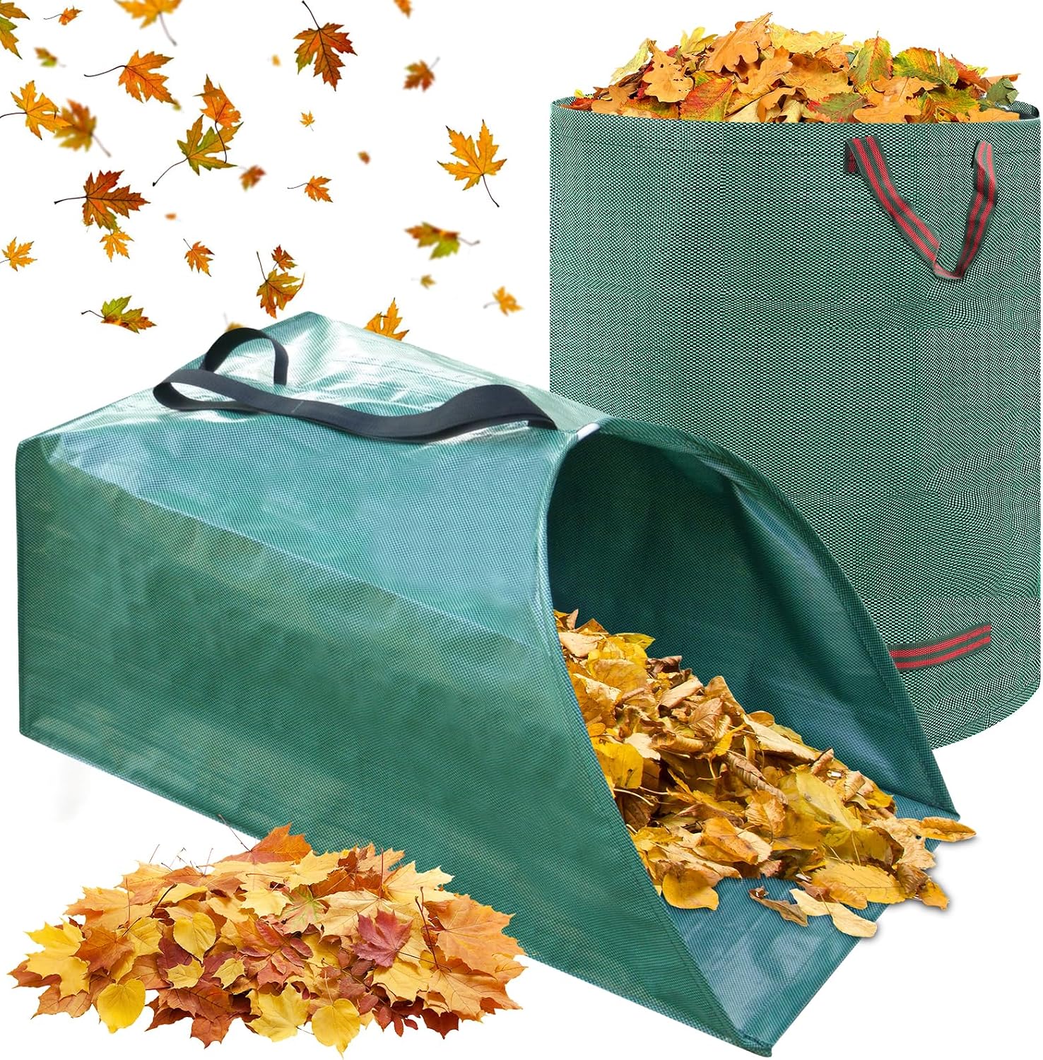 GIOVARA 200L Dustpan Type Garden Waste Bag, 300L Garden Waste Bags ...