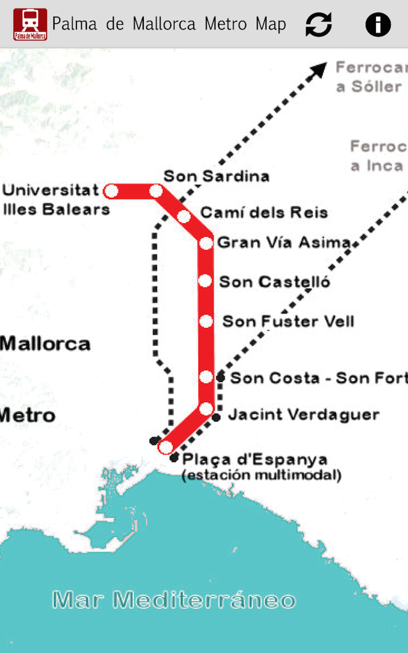 Palma_de_Mallorca Metro - App on the Amazon Appstore
