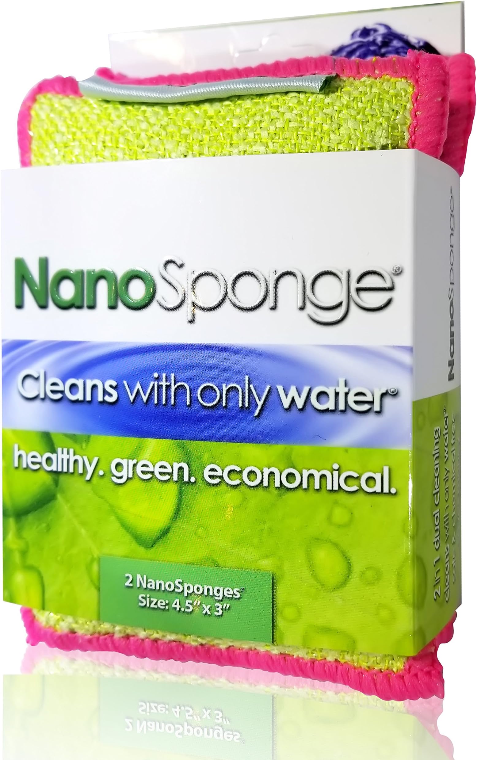 Amazon.com: Nano Sponge Cleaning Sponges. Supersized Everyday Heavy ...