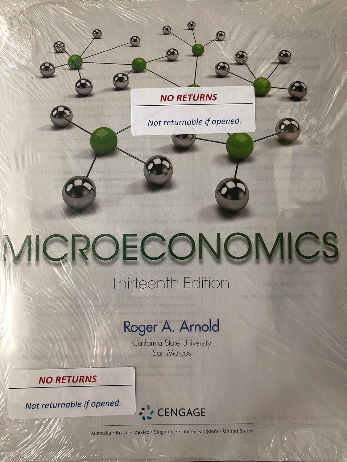 Microeconomics: Roger A. Arnold: 9781337617451: Amazon.com: Books