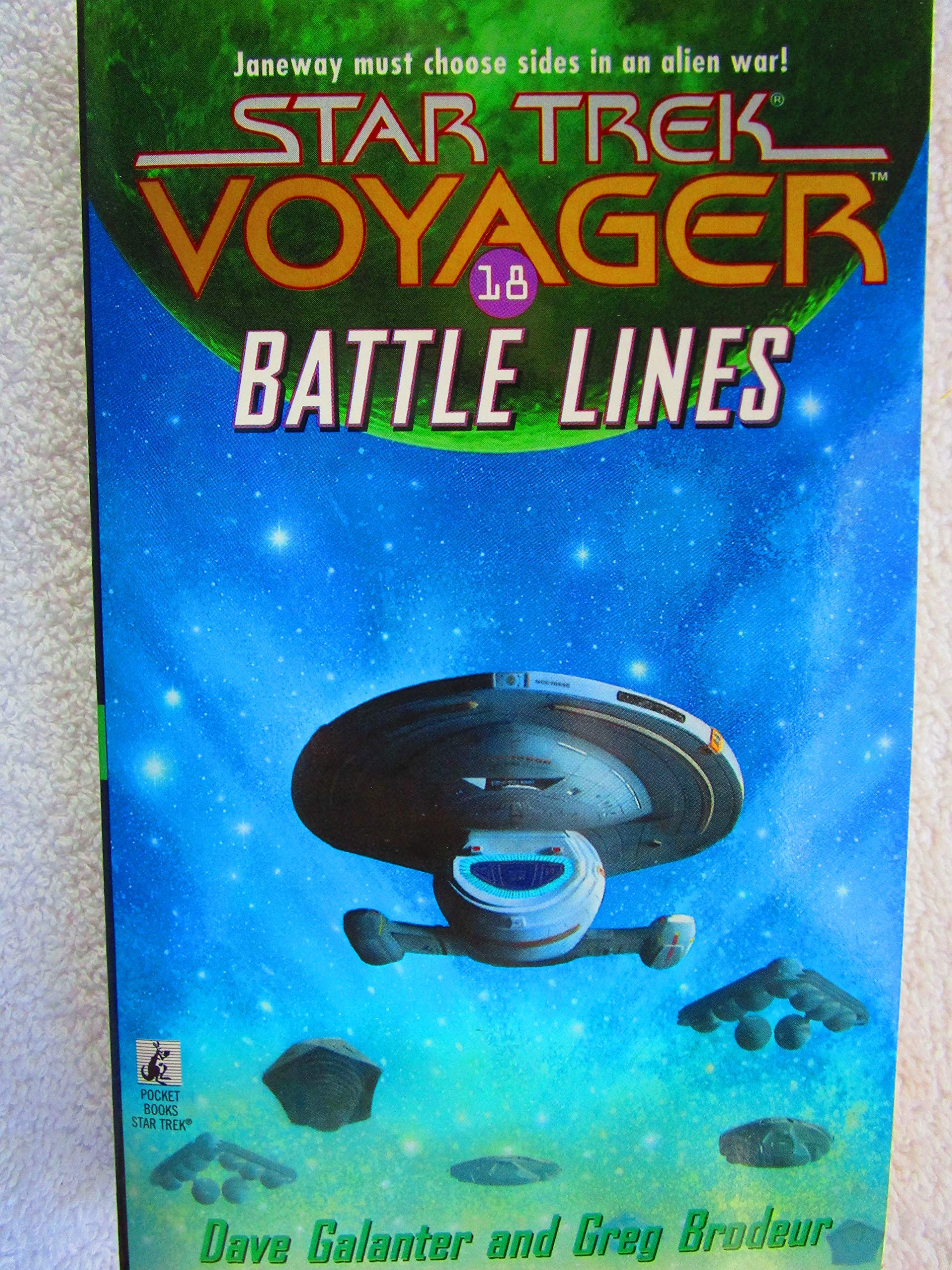 Amazon | Battle Lines (Star Trek: Voyager) | Galanter, Dave, Brodeur ...
