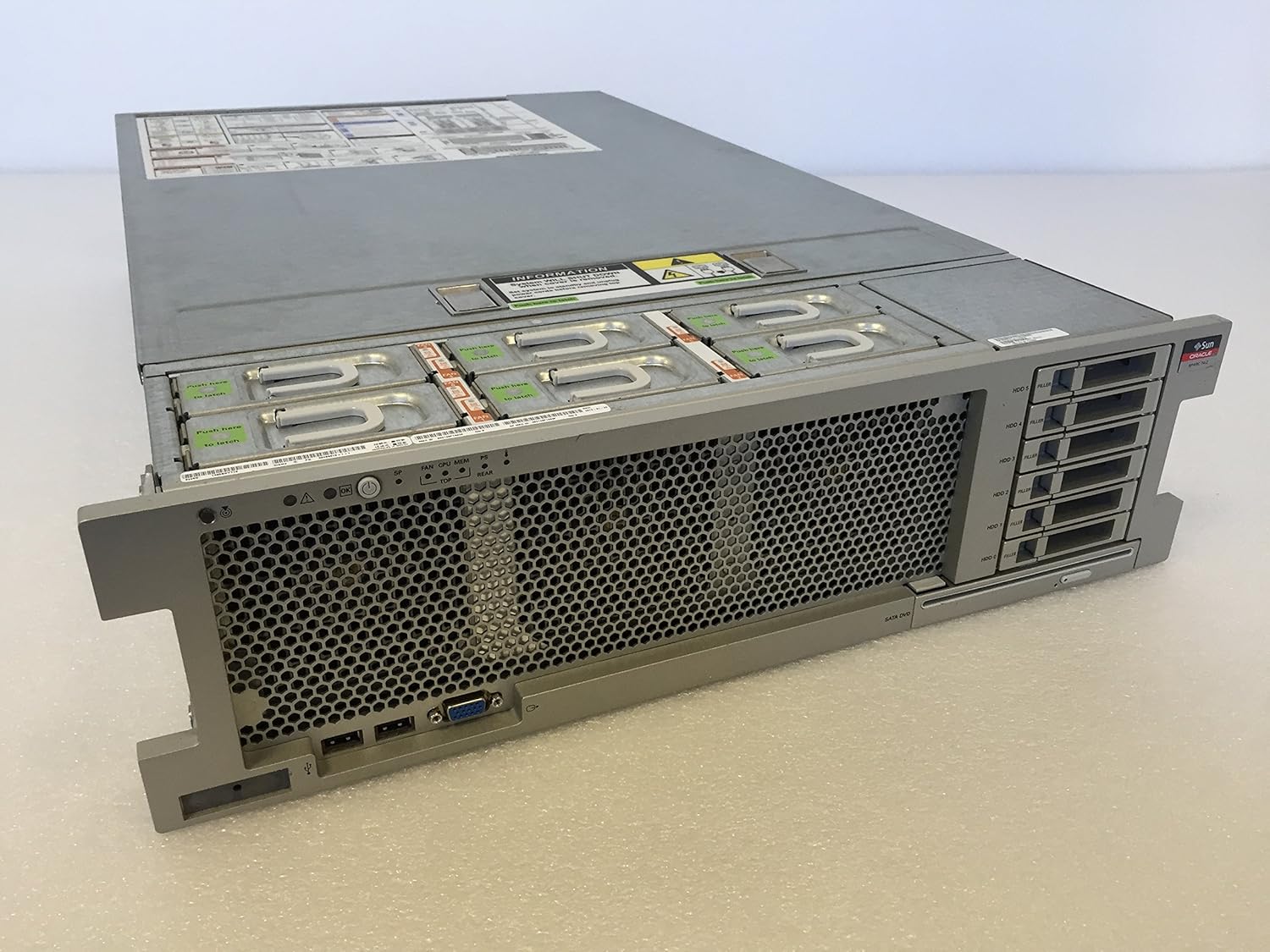 SUN/Oracle SPARC T4-2 Server, 2 x 2.85Ghz (T4) 8 Core CPU, 128GB RAM, 2 ...
