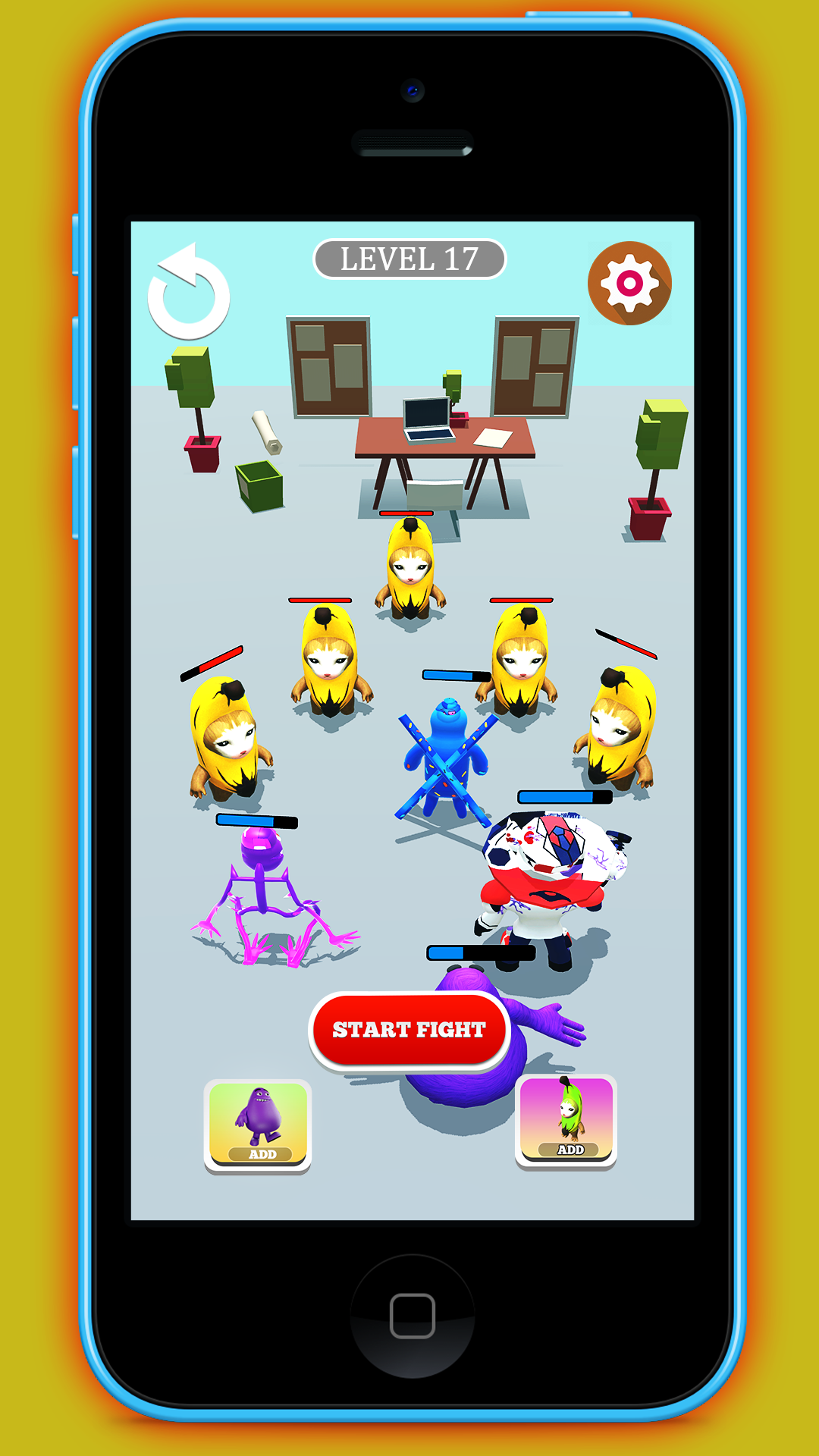 Merge Grimace Monster Fusion Battle Challenge 3D: Scary Monster Merge ...