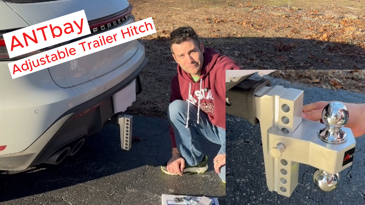 Watch ANTbay Adjustable Trailer Hitch, with 2 locks and ball sizes on ...