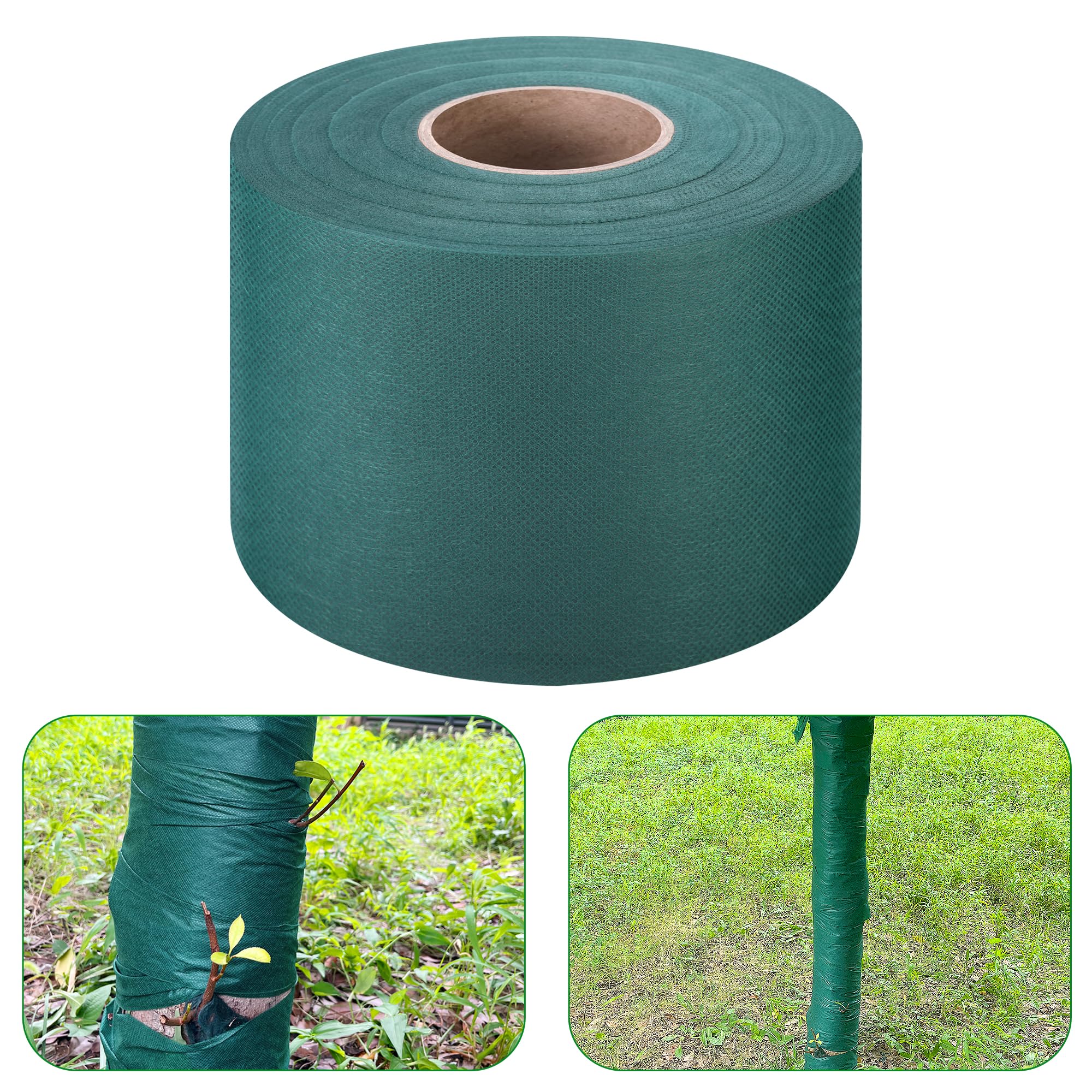 Amazon.com : LFUTARI 300Ft Larger Tree Protector Wraps, Green ...