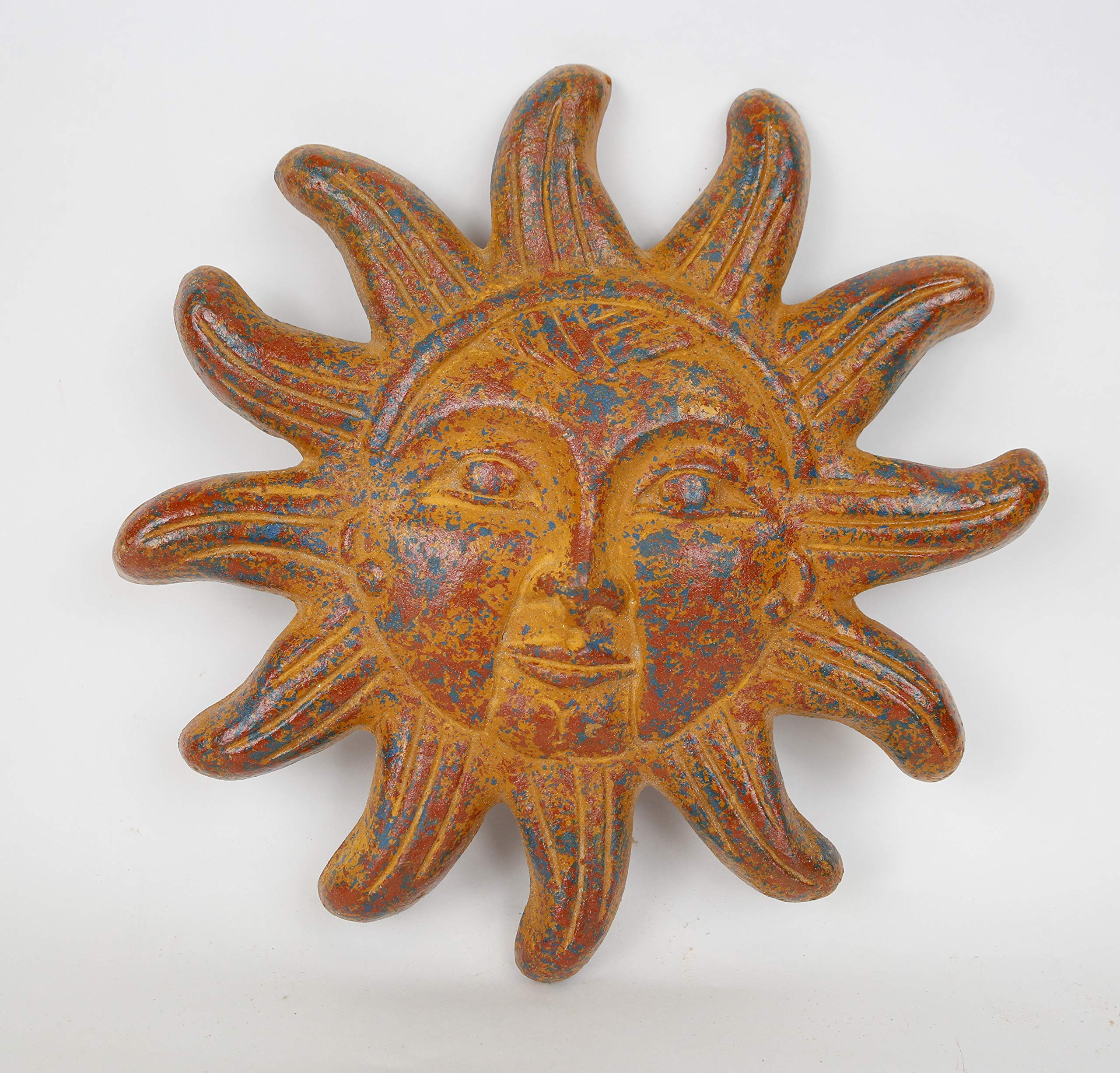 Clay Sun Faces